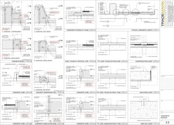Trademark Concrete - Shop Drawings