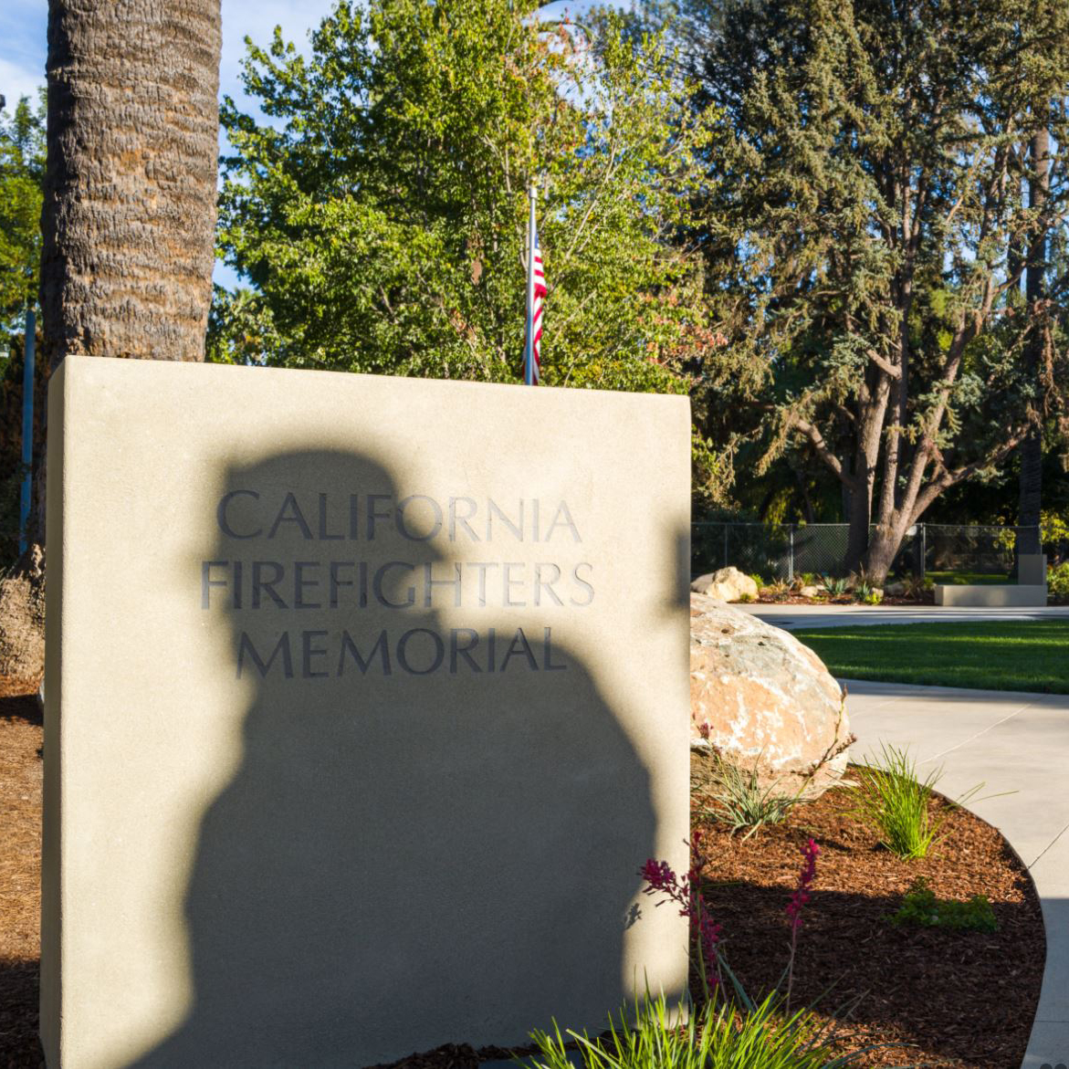 California Firefighters Memorial - Trademark Concrete